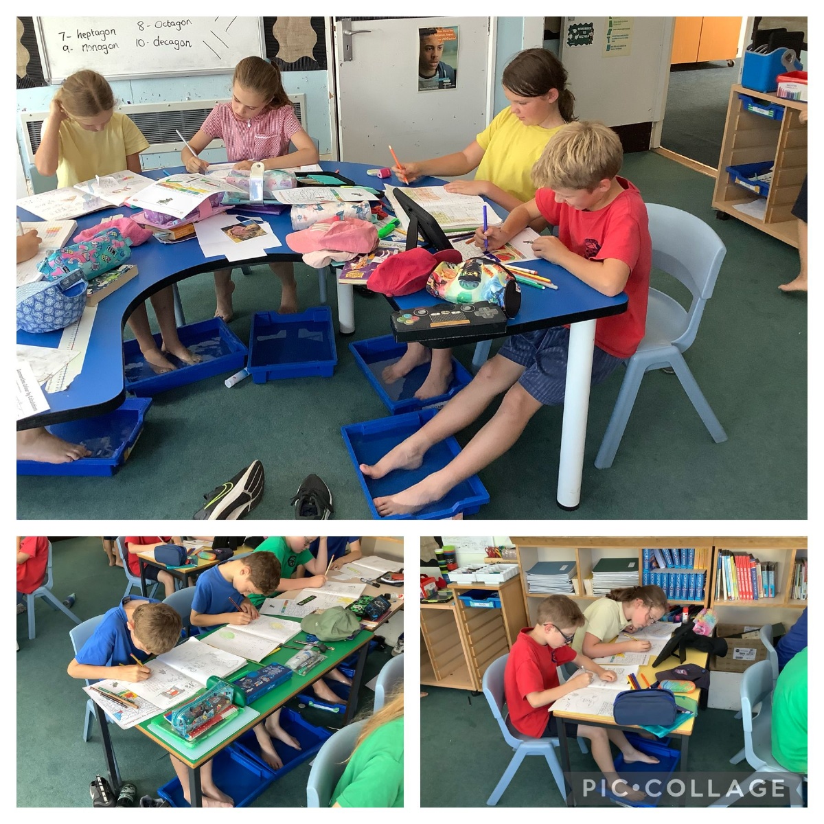 Henley Primary School - Keeping cool!